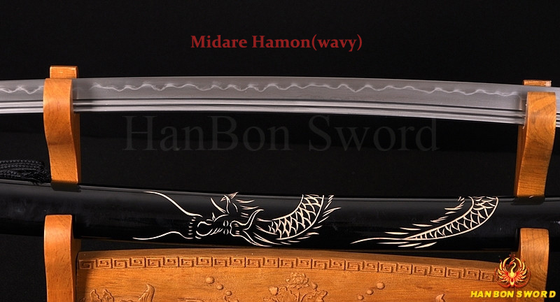 This tempering when done properly is not just visible on the surface ...