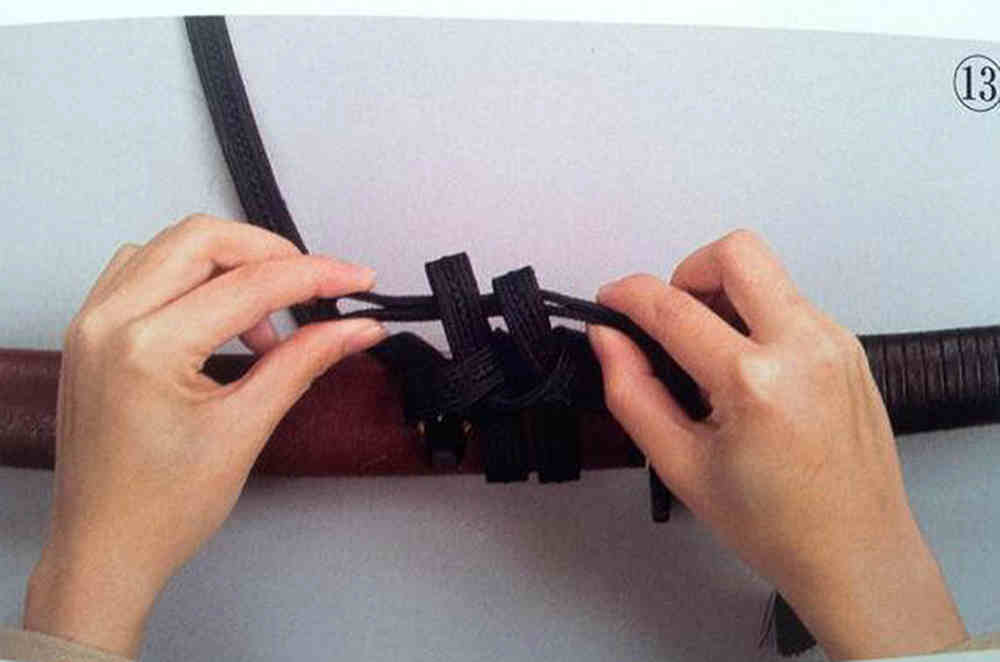 How to tie ronin musubi knot?