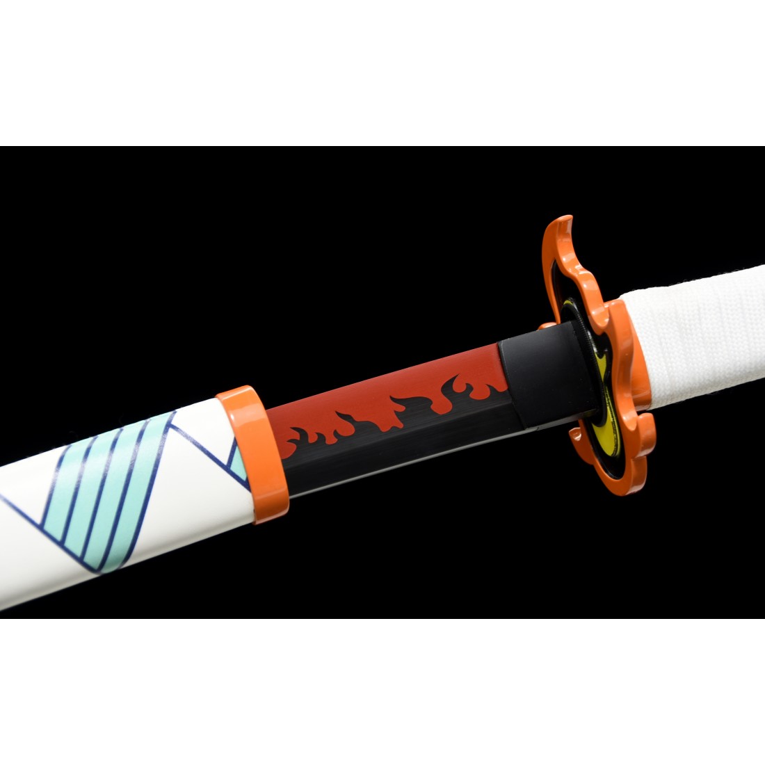 Demon Slayer Sword | Real Metal Rengoku Sword | Anime Sword | Manganese ...