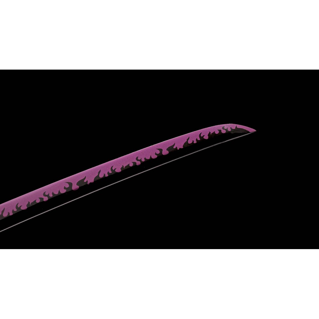 Anime Cosplay One Piece Roronoa Zoro Sword Purple Black Blade