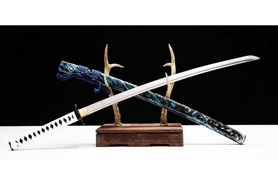 Ghost of Tsushima Sword Kits Cosplay Sword Japanese Samurai Game Katana ...