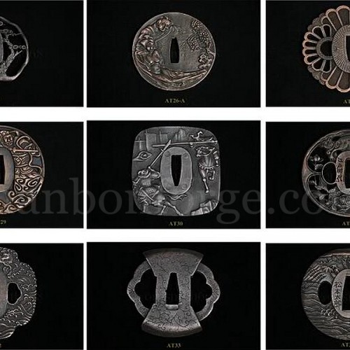 Japanese Sword Tsuba | Samurai Sword Guard Fittings Online