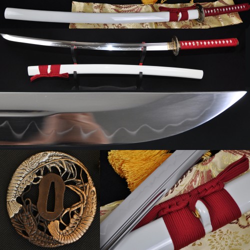 Unokubi-Zukuri Blade Katana - Hand-Forged Japanese Sword | Hanbon Forge