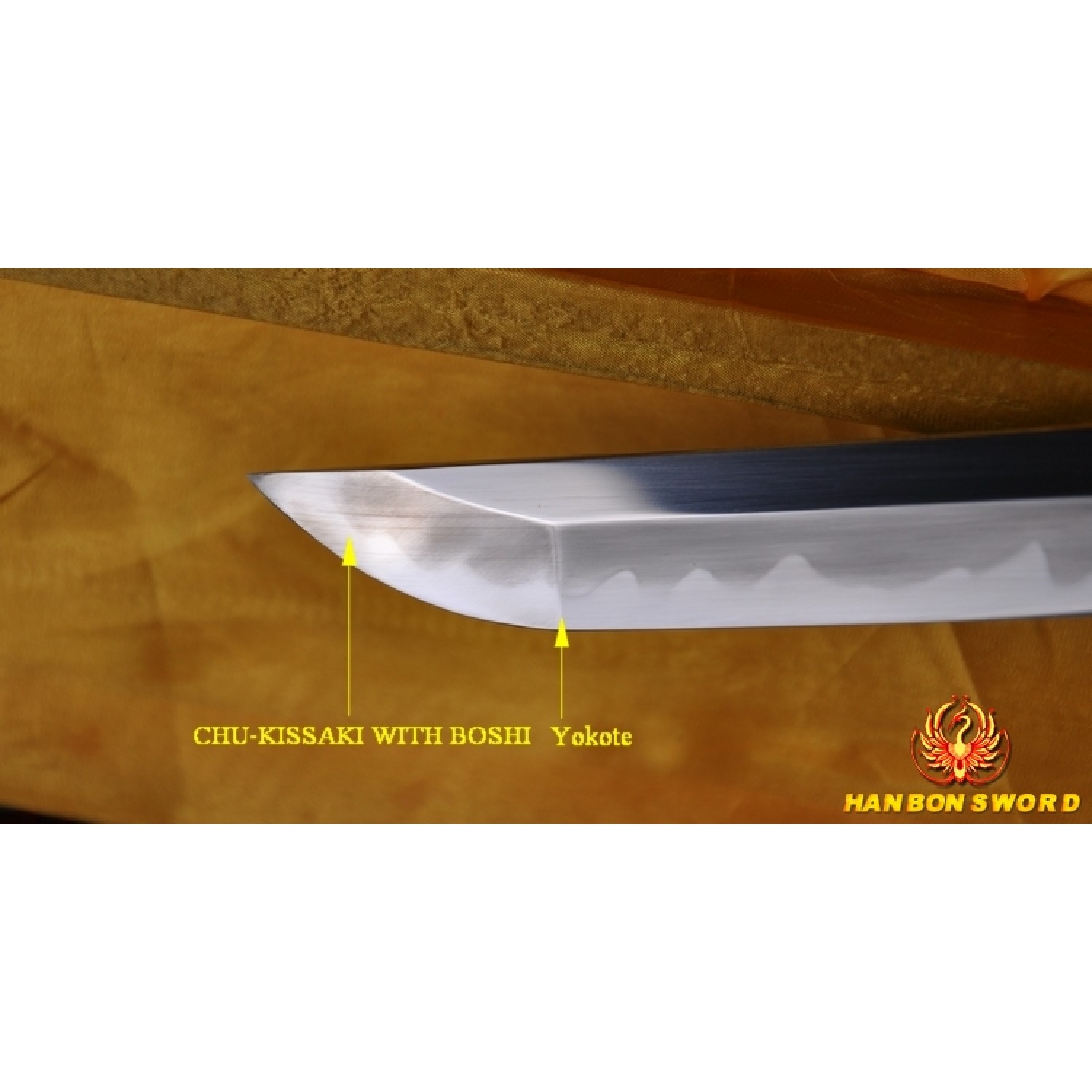 Full Hand Made Japanese SAMURAI SWORD KATANA Clay Tempered FULL TANG ...