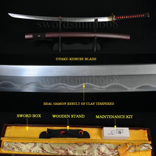 Kobuse Steel Katana - Handmade Japanese Sword