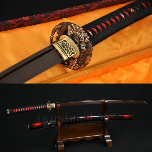Authentic Reverse-Edged Blade Katana | Hand-Forged Japanese Sword ...