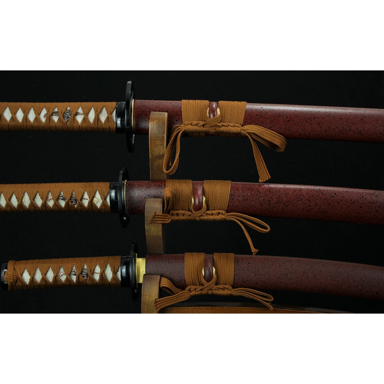 High Quality Japanese Sword Set featuring Katana, Wakizashi and Tanto ...