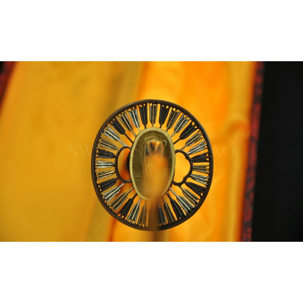 TRADITIONAL HAND FORGED JAPANESE SAMURAI SWORD SAKABATO (REVERSE-EDGED ...