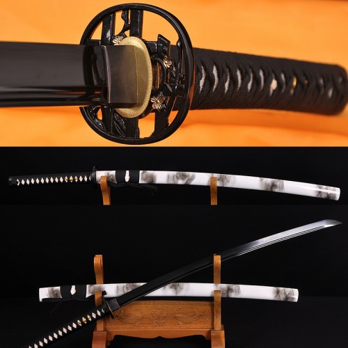 Black Steel Katana | Hand Forged Japanese Swords | HanBon Forge