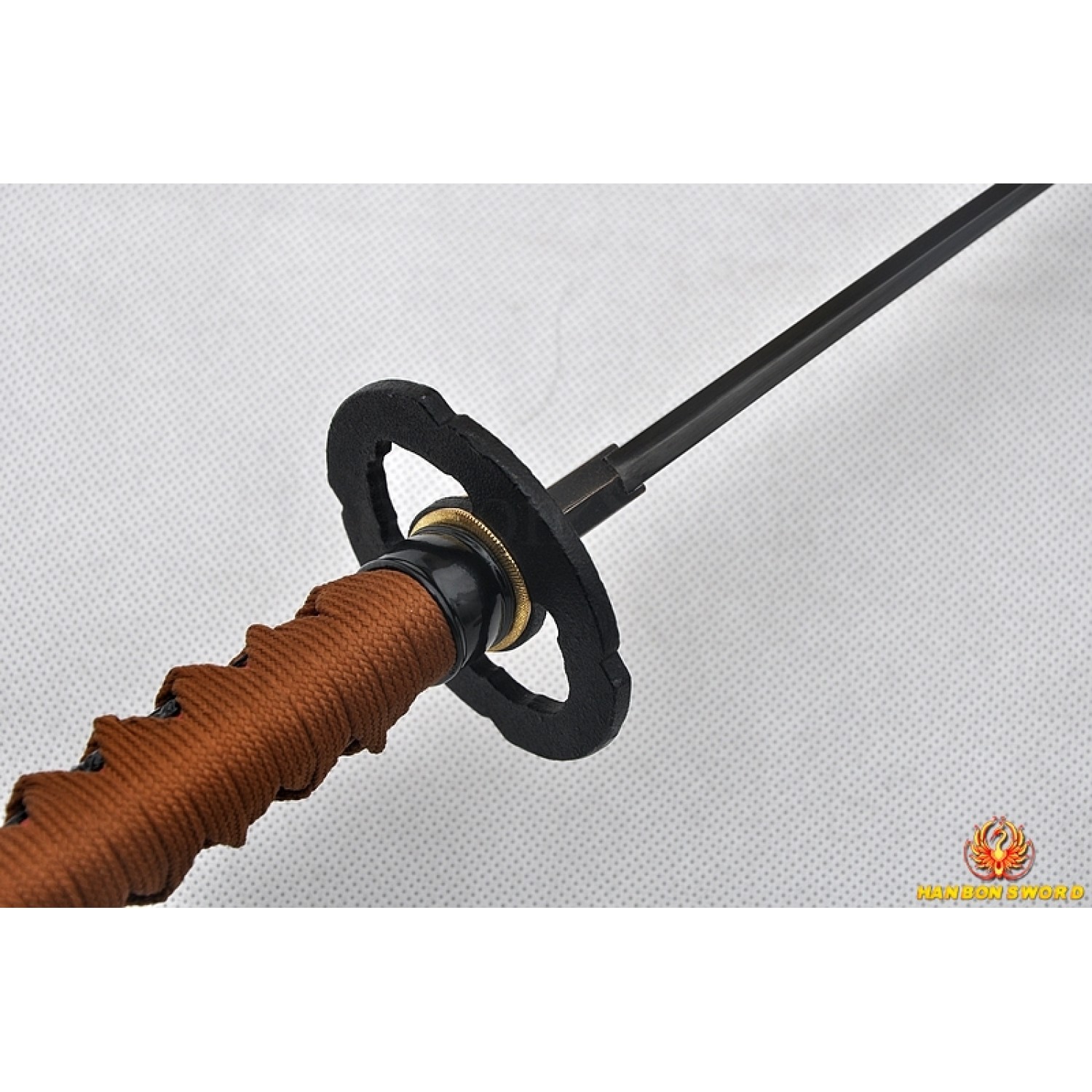 Handmade Wakizashi Japanese Samurai Sword Black High Carbon Steel Blade ...