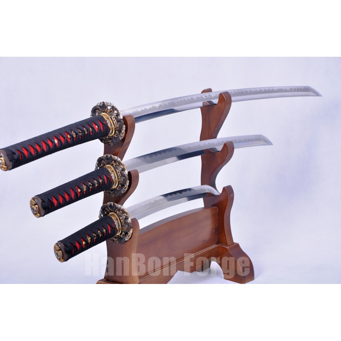 Handmade Japanese Sword Set – Katana, Wakizashi, Tanto | Kobuse Blades ...