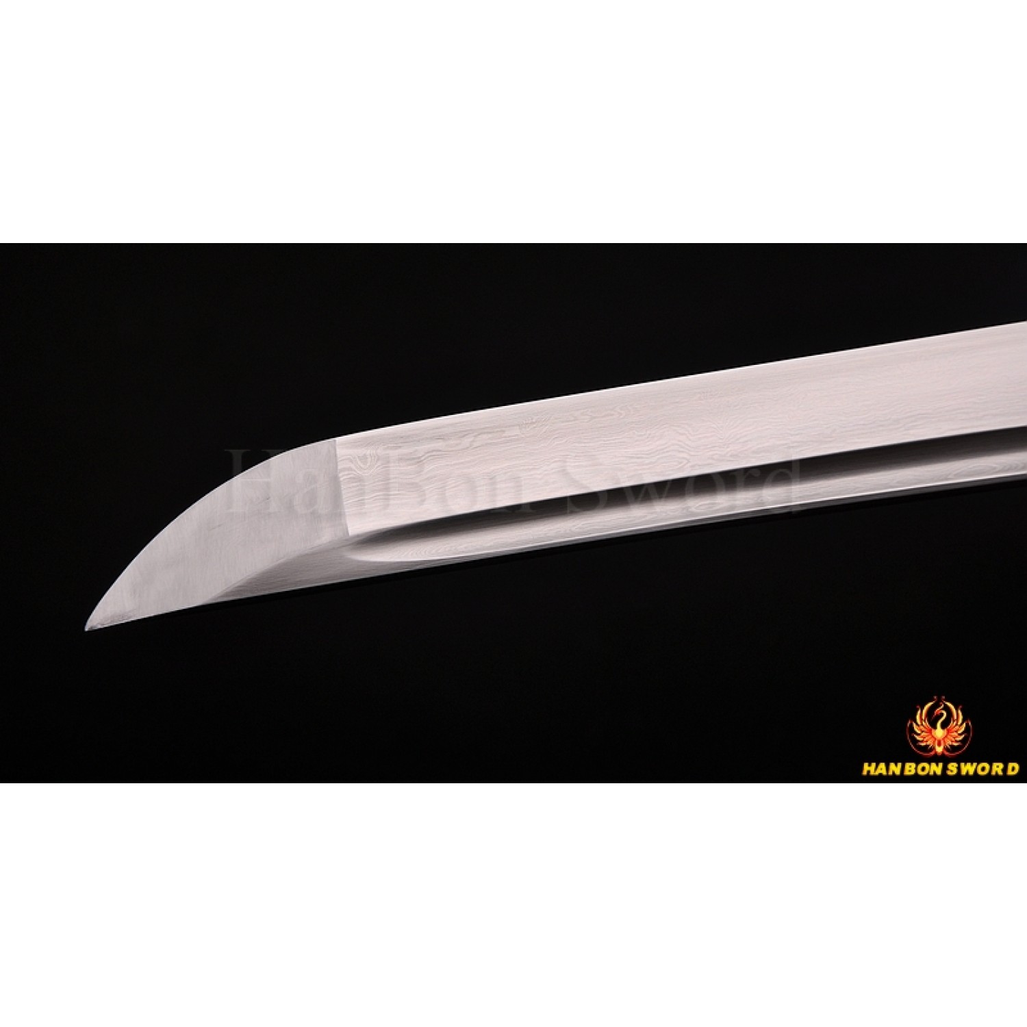 Handmade warrior Katana Japanese samurai sword DAMASCUS FULL TANG BLADE