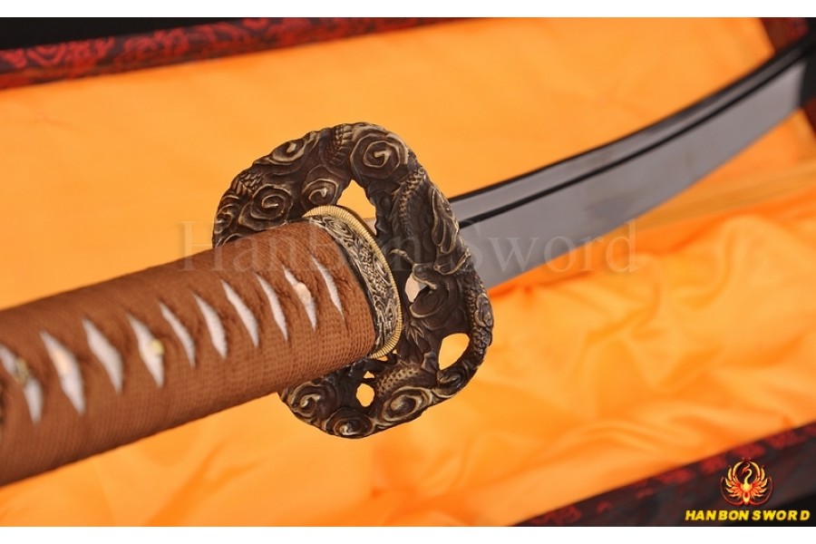 Hand Forge KATANA SWORD Dragon Katana Japanese Samurai Sword