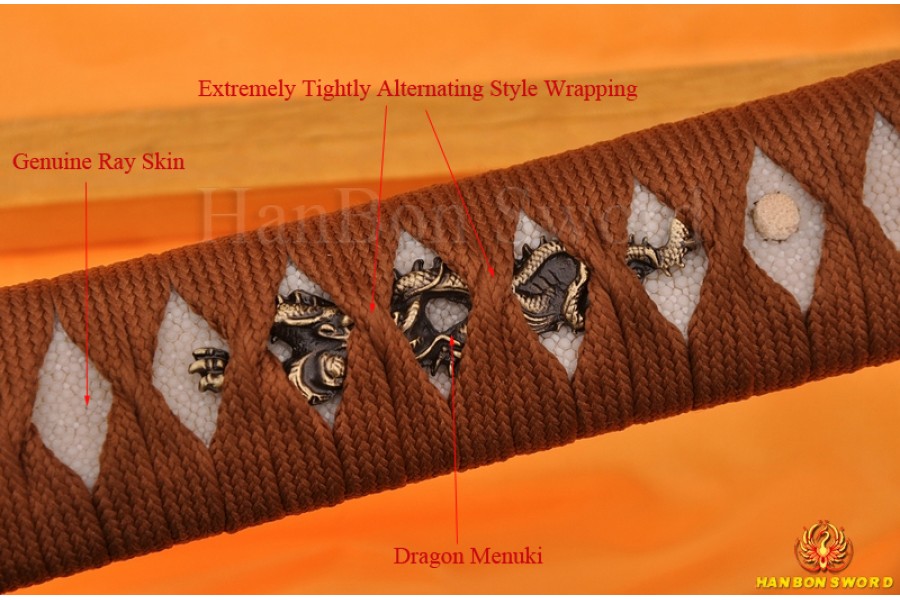 Hand Forge KATANA SWORD Dragon Katana Japanese Samurai Sword