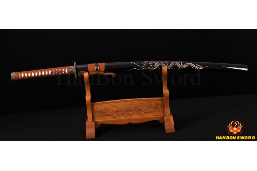 Hand Forge KATANA SWORD Dragon Katana Japanese Samurai Sword