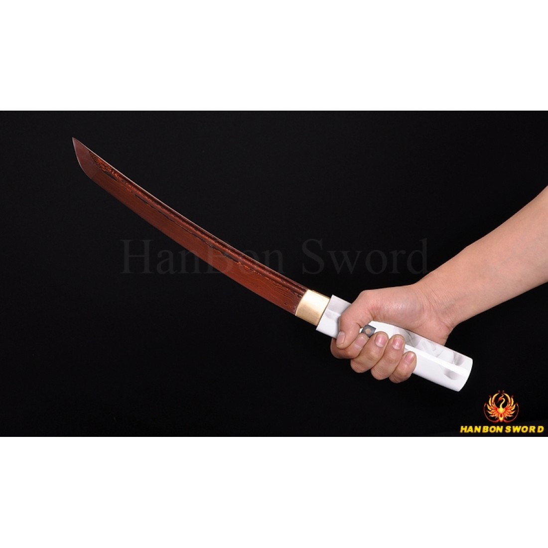 Japanese Tanto Knife | Hand-Forged Damascus Steel Blade - HanBon Forge