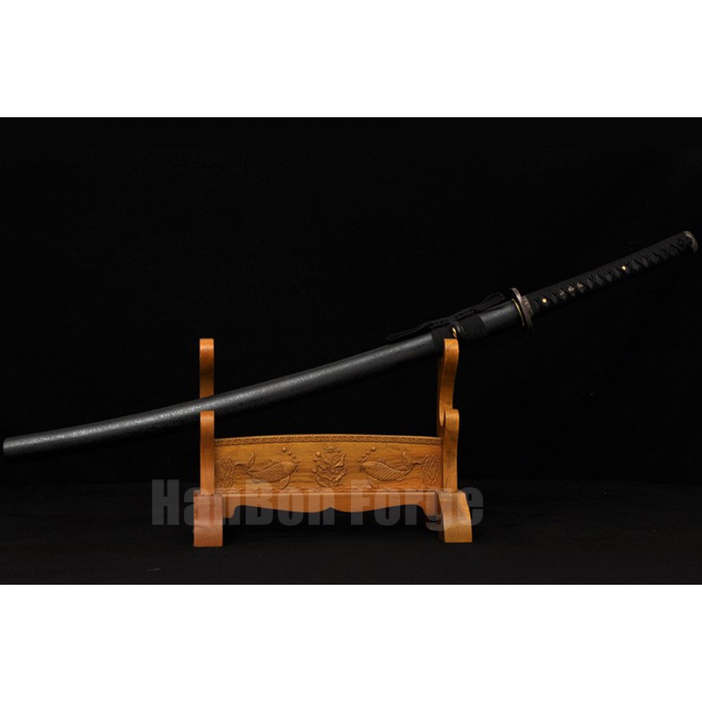 Japanese Katana Sword Handmade 1095 High Carbon Steel Unokubi Zukuri ...
