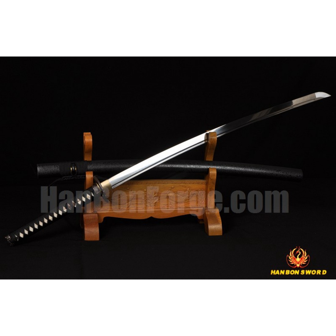 Japanese Samurai Katana Training Sword Iaido Sword Oil Quenched Full ...