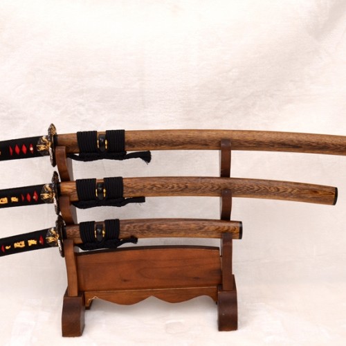 Japanese Sword Set katana, wakziashi, tanto, hanbon forge