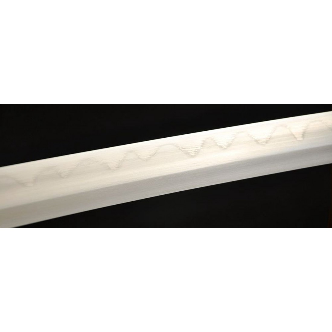 Samurai Japanese Katana Sword Folded Damascus Steel Clay Tempered Blade ...