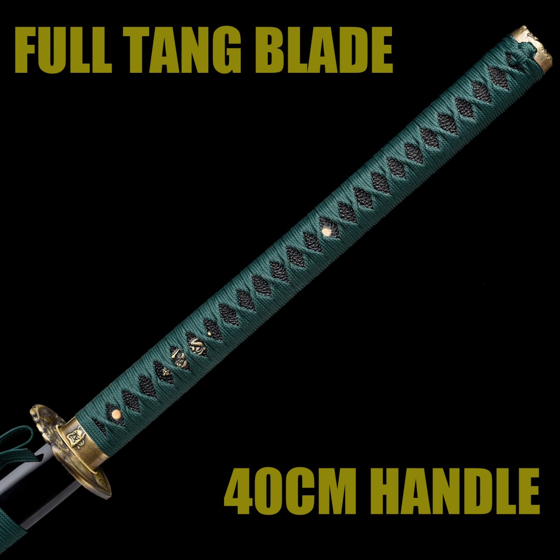Japanese Nodachi Samurai Sword Full Tang Blade 1095 Carbon Steel ...