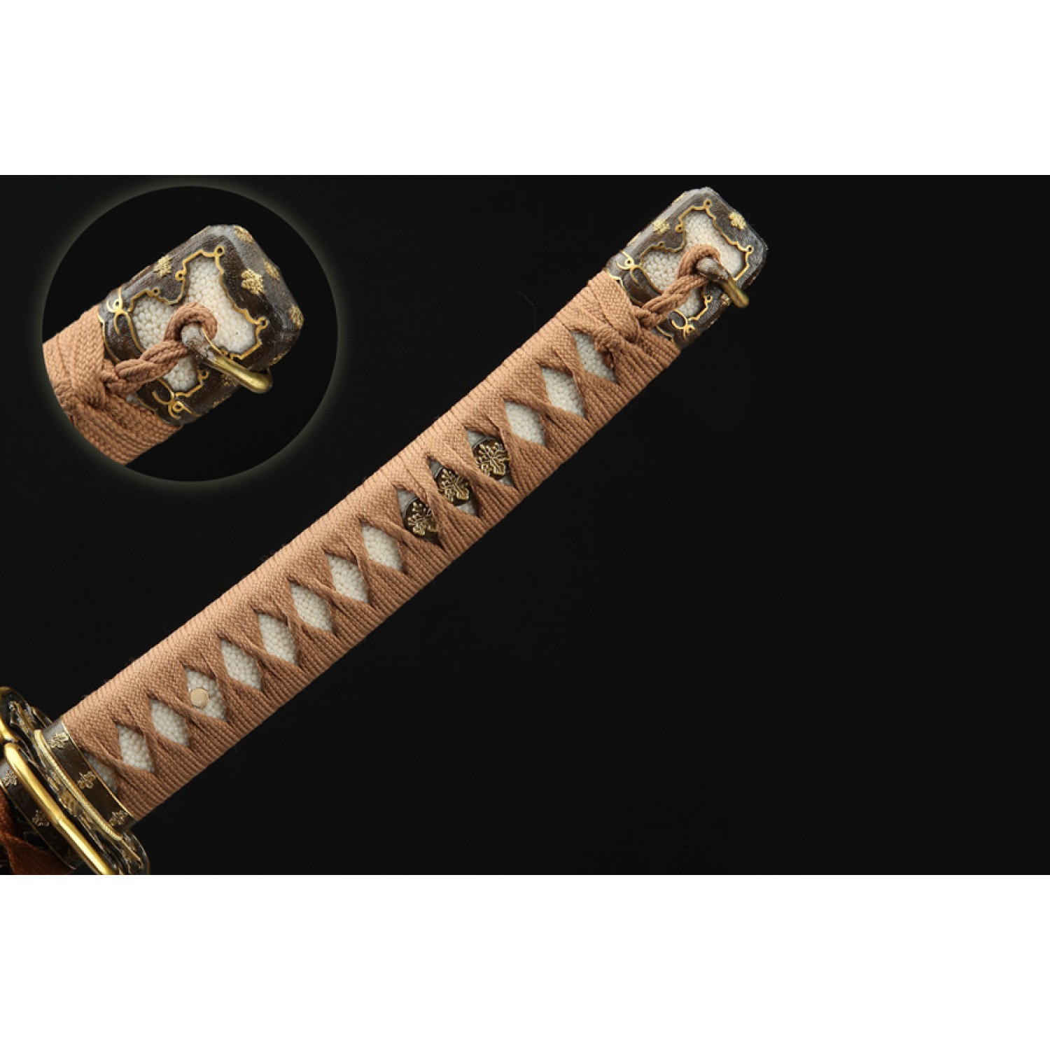 Handmade Tachi Sword – Folded Steel Hazuya Polish Japanese Samurai ...