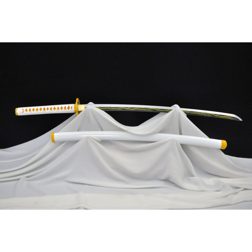 Demon Slayer Blade Anime Sword rengoku Sword Anime Original Texture ...