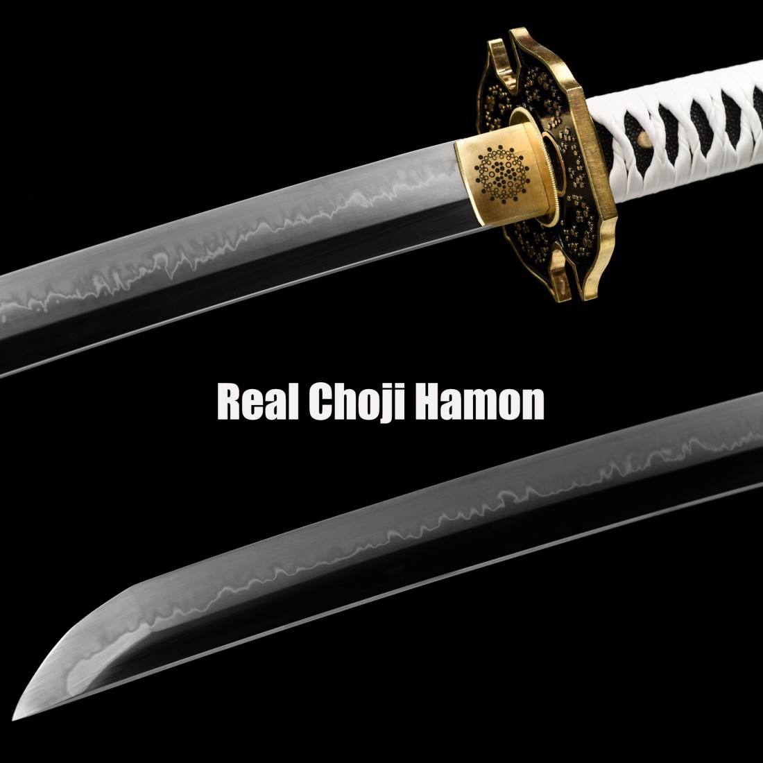 Devil May Cry 5 Vergil Samurai Katana Sword | Real CHOJI HAMON Clay Tempered Yamato Replica ...