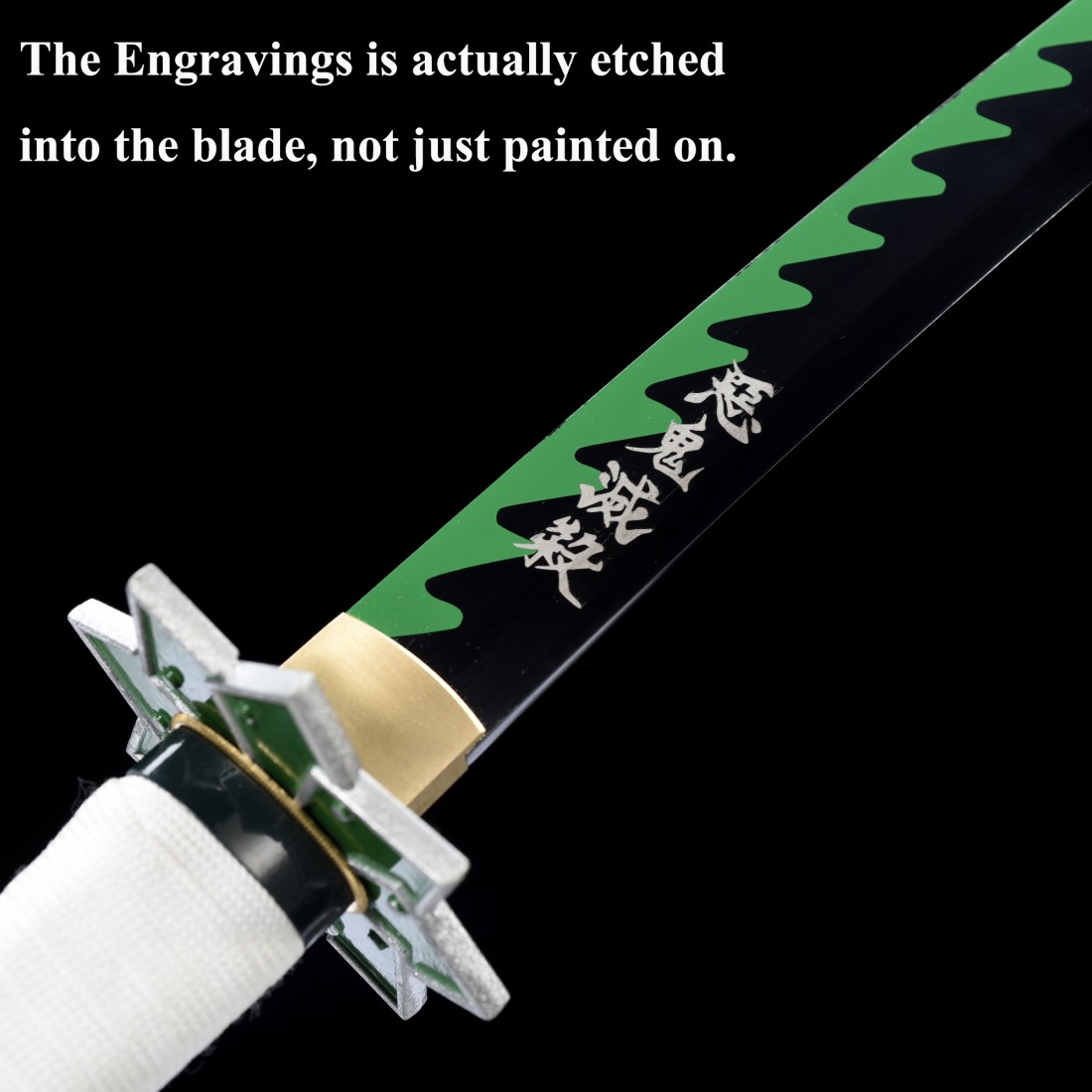 Sanemi Shinazugawa Sword – Demon Slayer Katana | Handmade T10 Nichirin ...