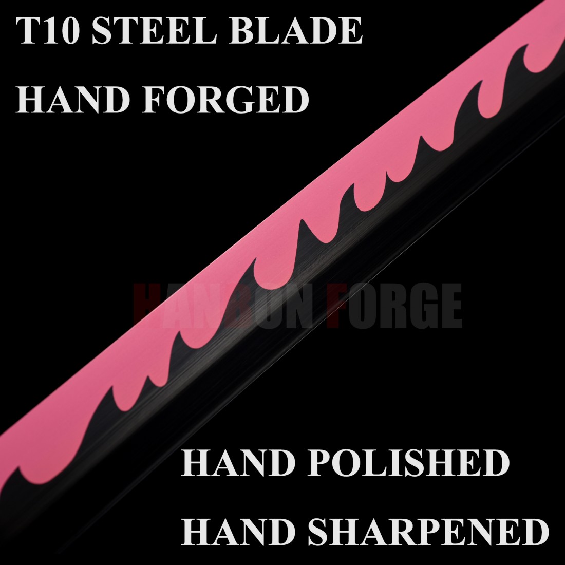 Hand Made Mitsuri Kanroji's Sword, Demon Slayer Katana Sword, Kimetsu ...