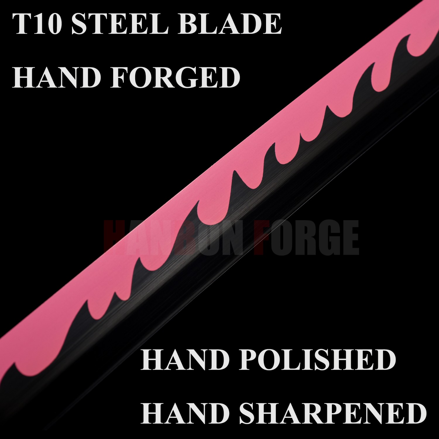 Hand Made Mitsuri Kanroji's Sword, Demon Slayer Katana Sword, Kimetsu ...