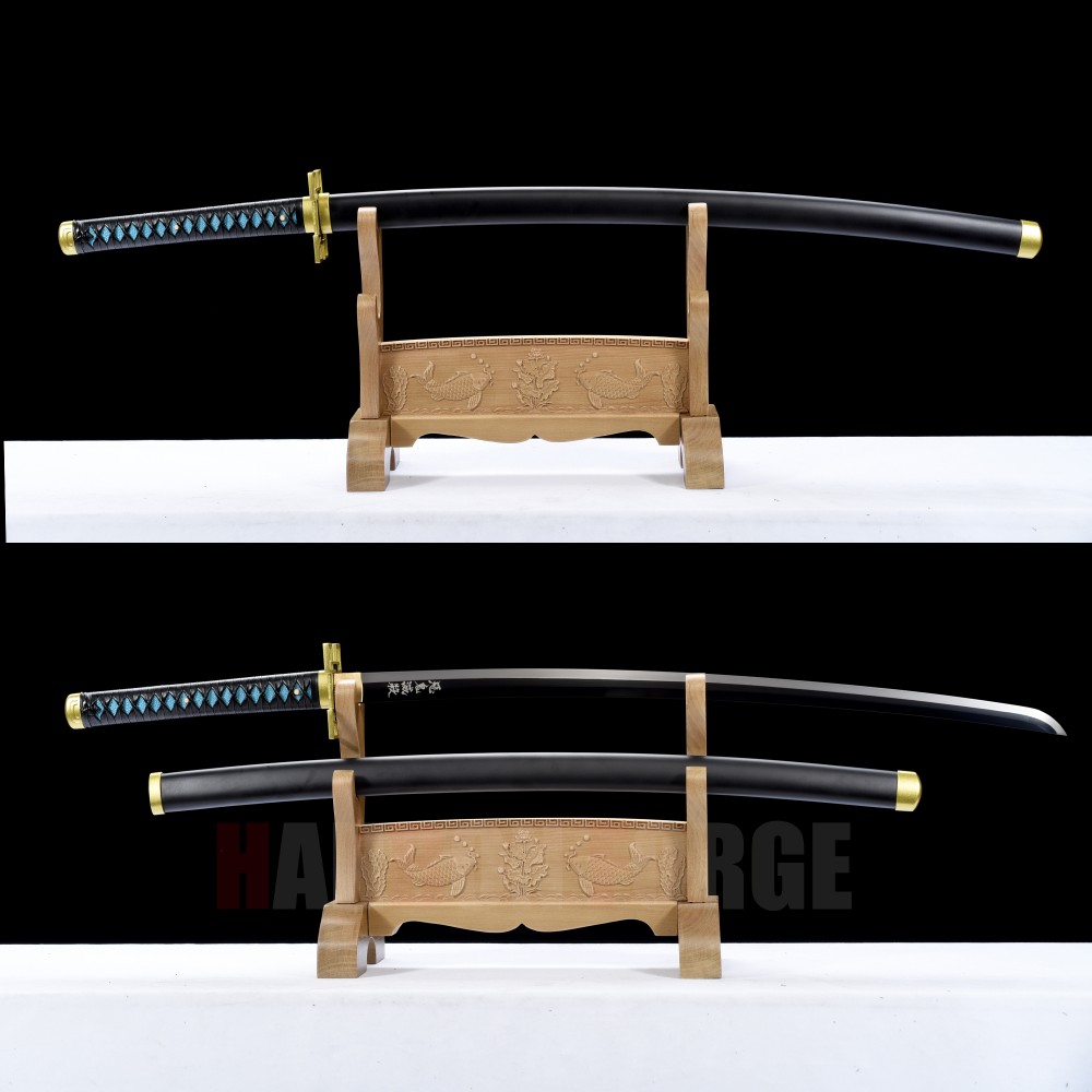 Hand Forged Muichiro Tokito Sword from Demon Slayer - Hanbon Forge