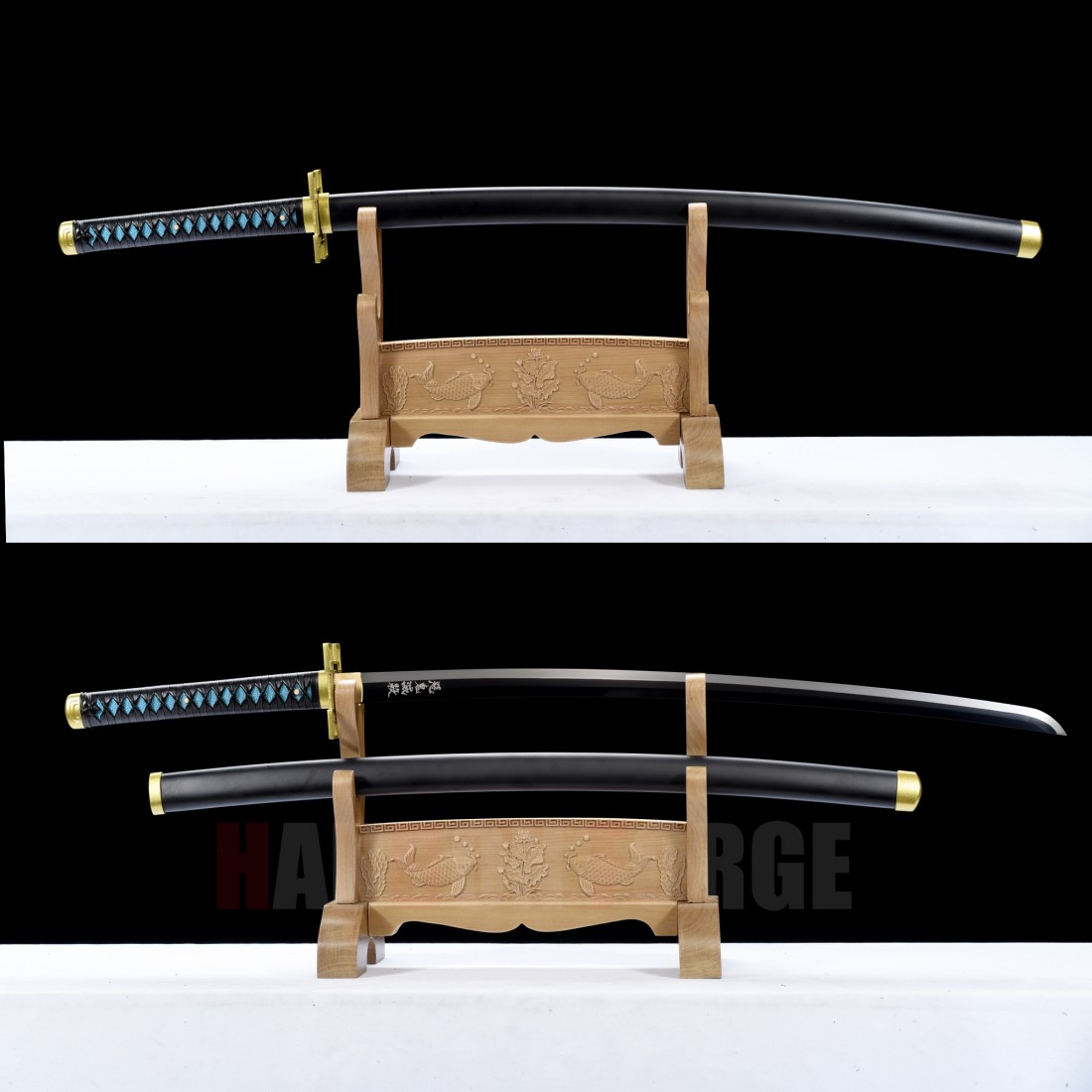 Hand Forged Muichiro Tokito Sword from Demon Slayer - Hanbon Forge