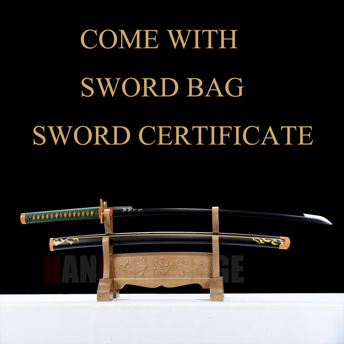 Handmade Shinobu Kocho Demon Slayer Sword - T10 Steel Katana Sword