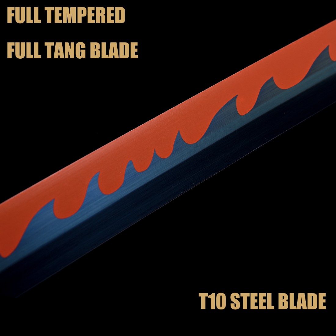 Handmade Yoriichi's Sword from Demon Slayer | Hand Forged T10 Steel ...