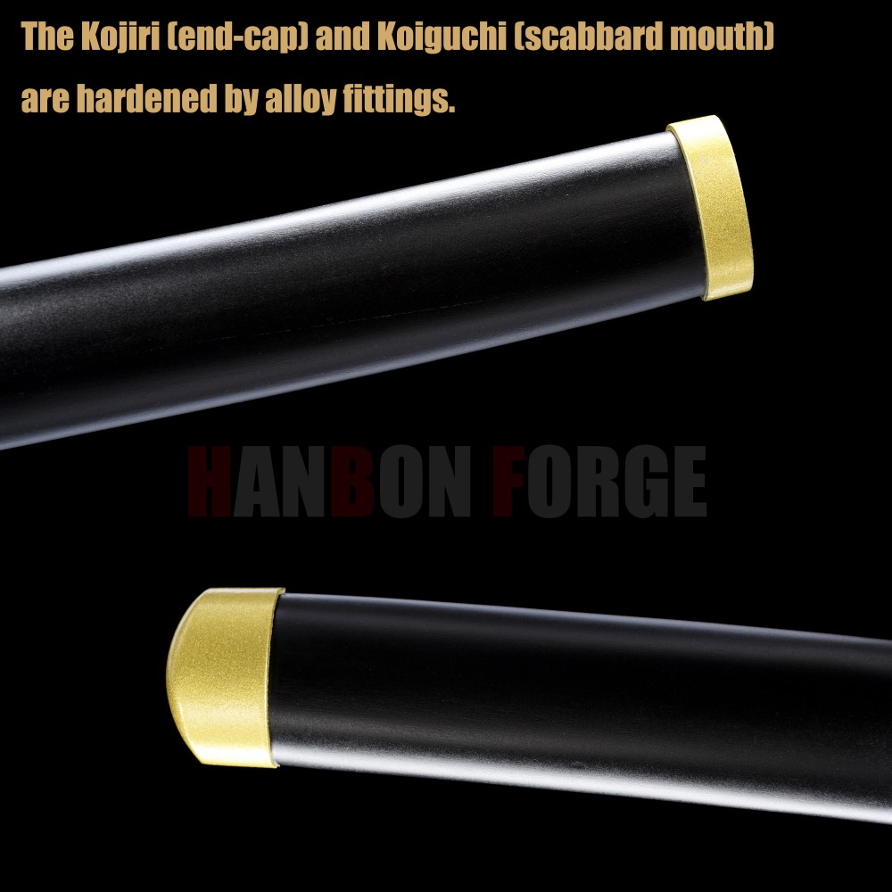 Handmade Yoriichi's Sword from Demon Slayer | Hand Forged T10 Steel ...
