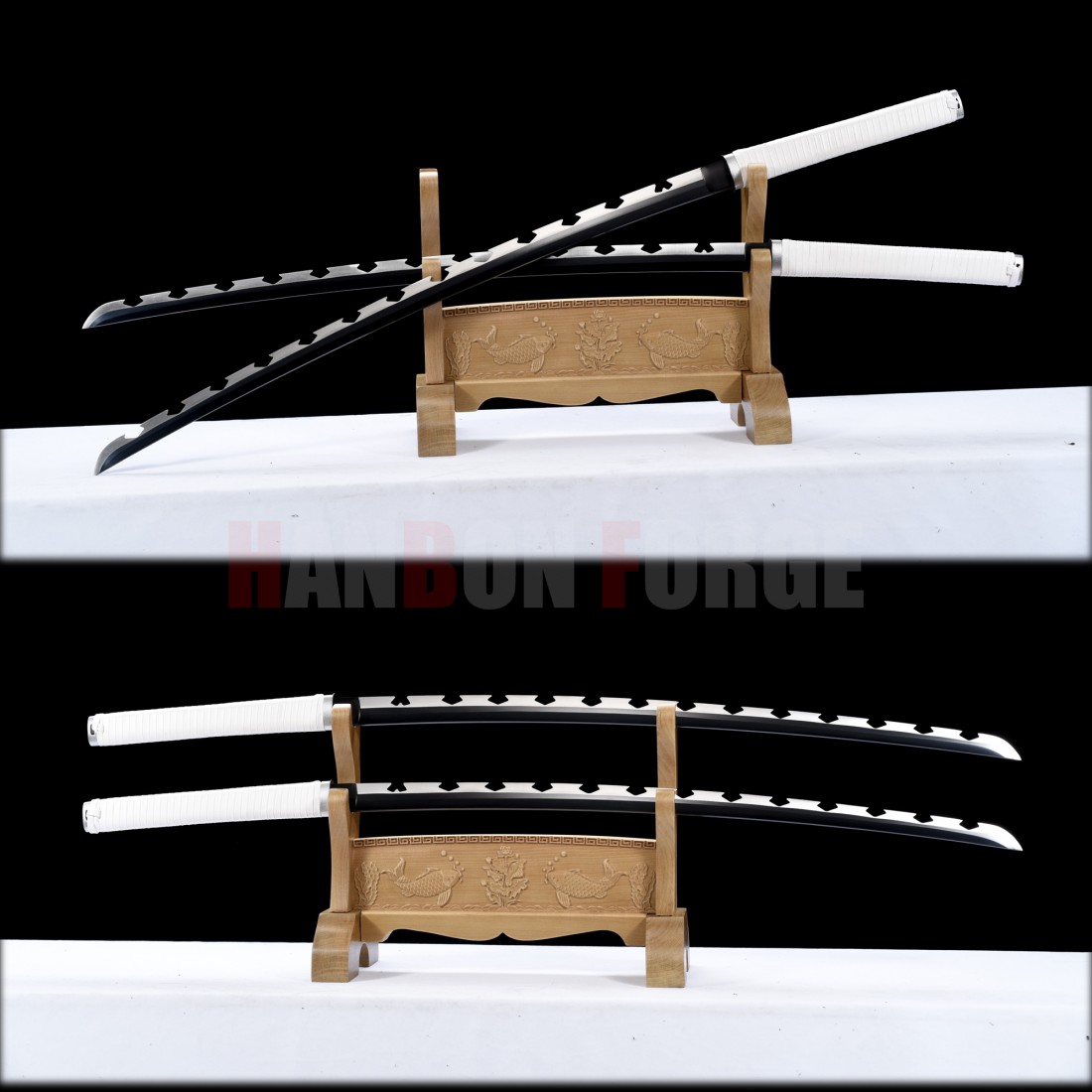 Inosuke Hashibira Sword – Demon Slayer Replica Katana | Handmade T10 Steel
