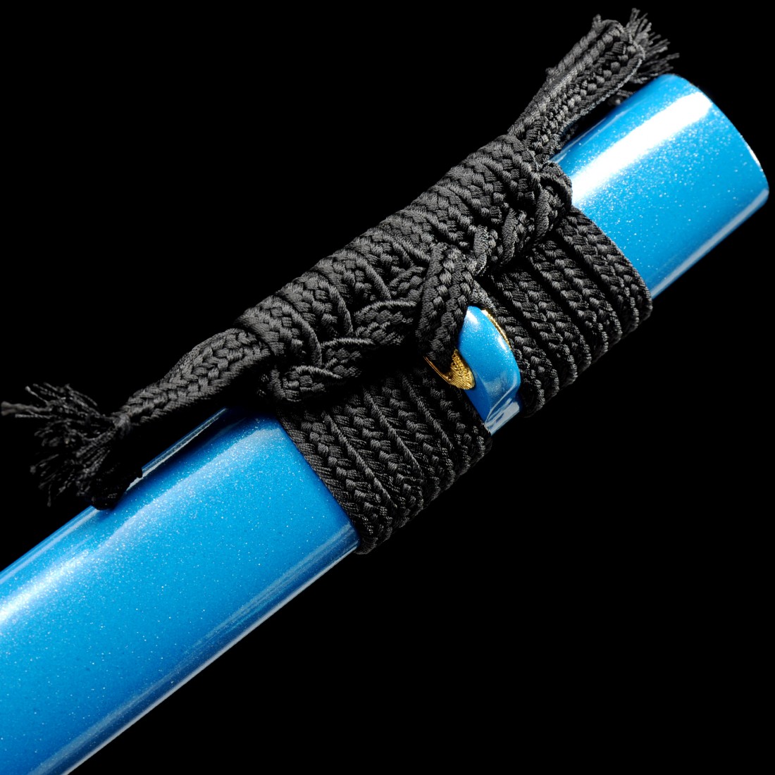 Hand Made Japanese Samurai Katana Sword Blue T10 Steel Blade | HanBon Forge