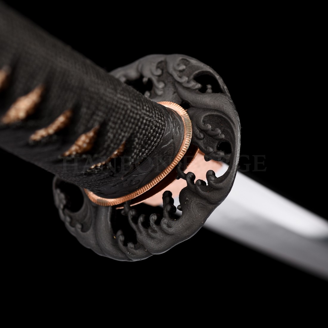 Handmade Japanese Sword Set (Katana, Wakizashi and Tanto) with Choji ...