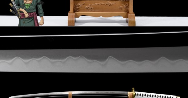 Handmade Wado Ichimonji Sword of Zoro Roronoa - Authentic One Piece ...
