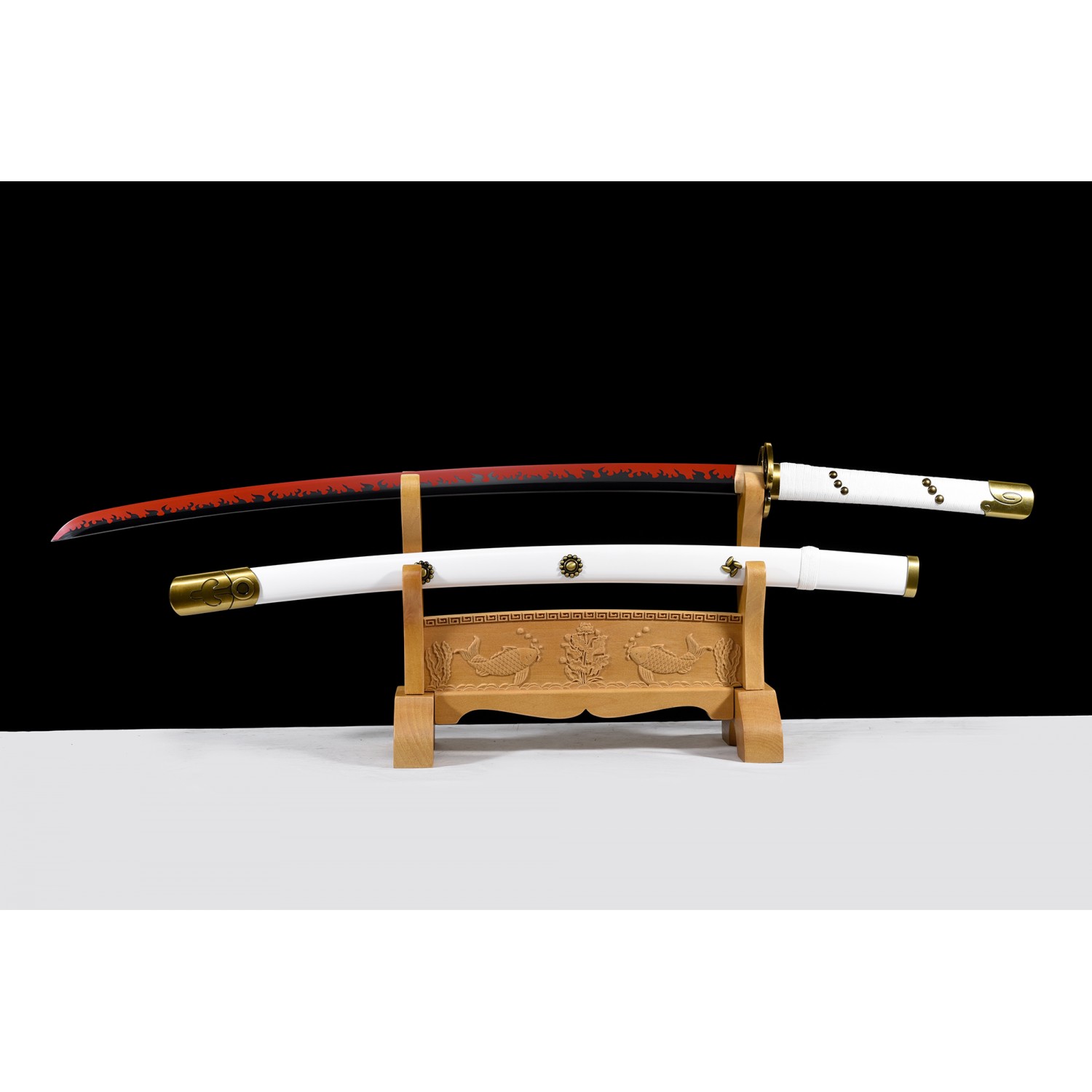 Hand Made Roronoa Zoro's Enma Sword Replica - One Piece Kozuki Oden's ...