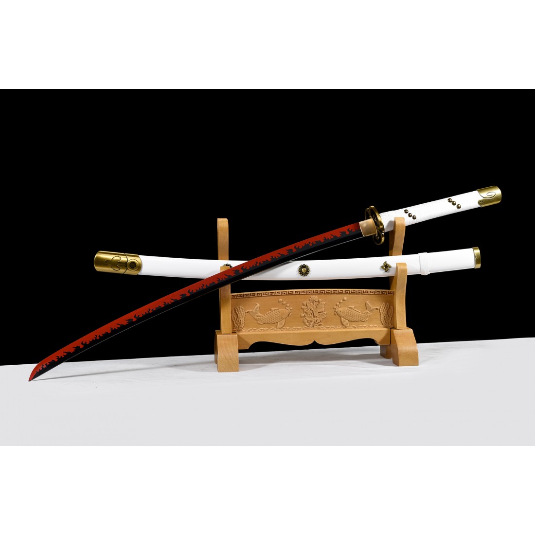 Hand Made Roronoa Zoro's Enma Sword Replica - One Piece Kozuki Oden's ...