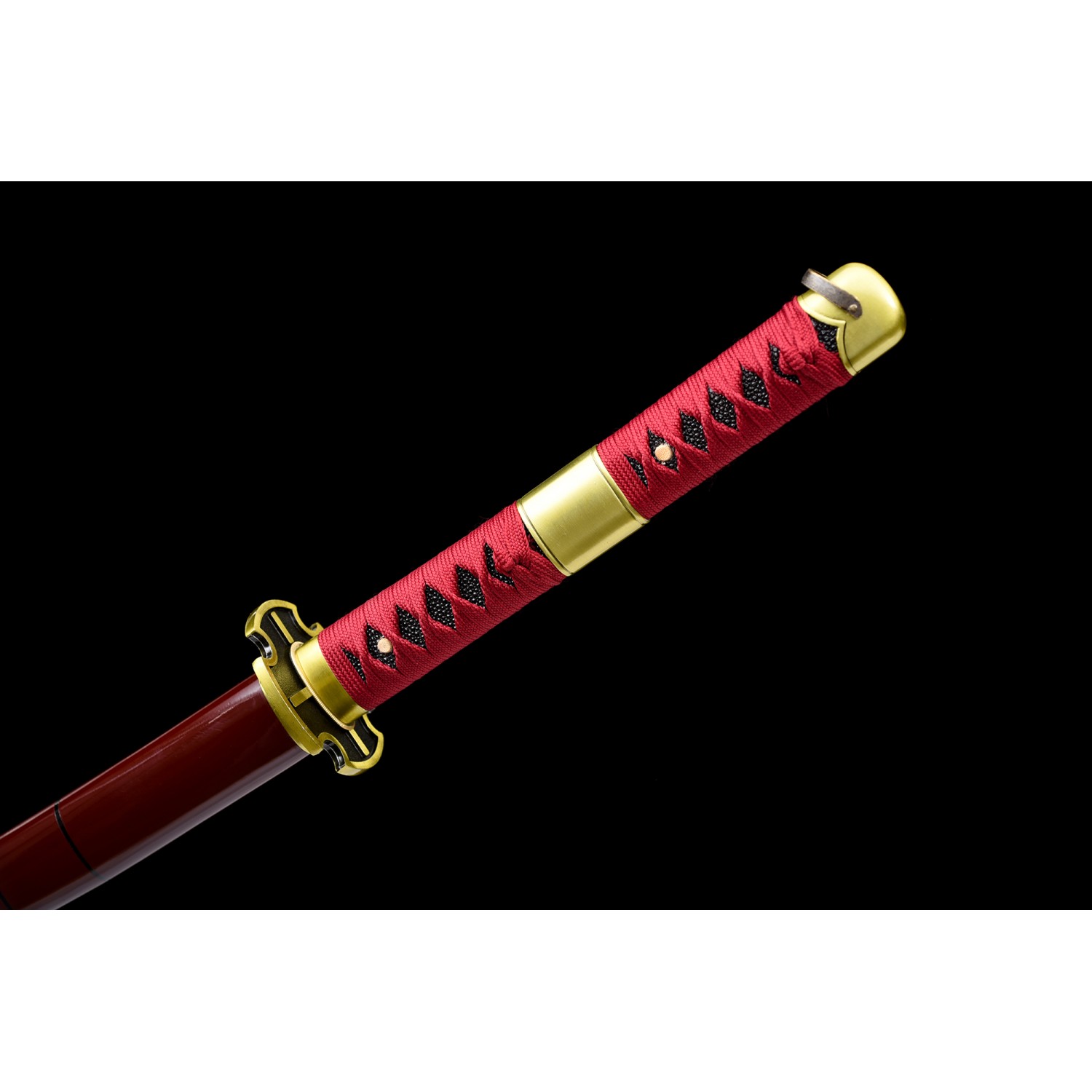 Hand Forged One Piece Sandai Kitetsu Replica Sword - Authentic Roronoa ...