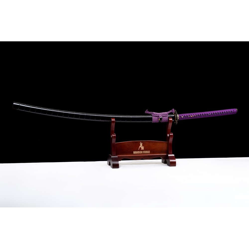 Japanese Samurai Odachi Nodachi Sword - SHINOGI-ZUKURI Blade with Clay ...