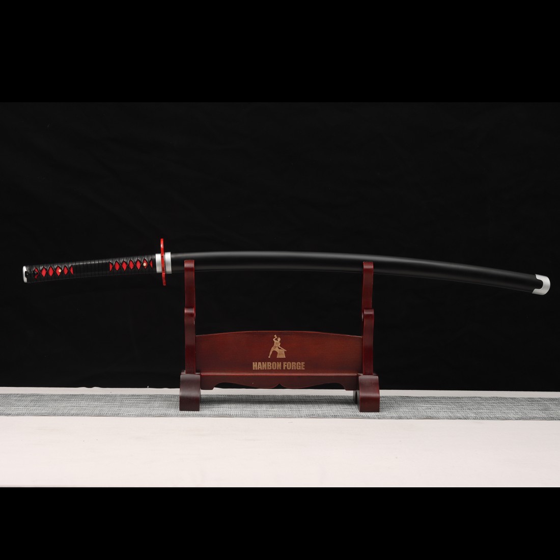 Tanjiro Nichirin Sword – Hand-Forged T10 Steel Katana (Sharpened or ...