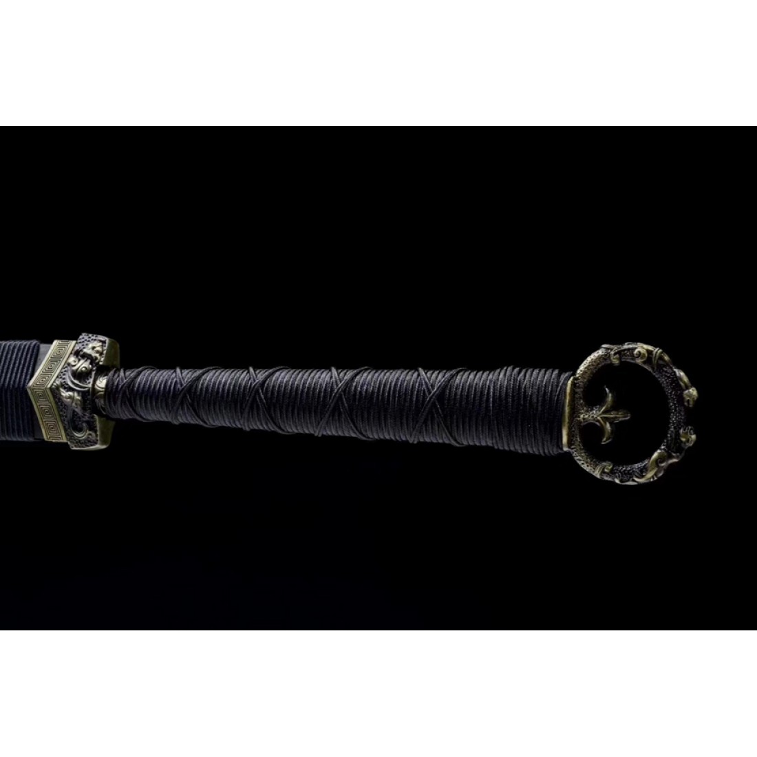 Huan Shou Dao Sword - Hand-Forged Folded Steel with Phoenix Fittings ...