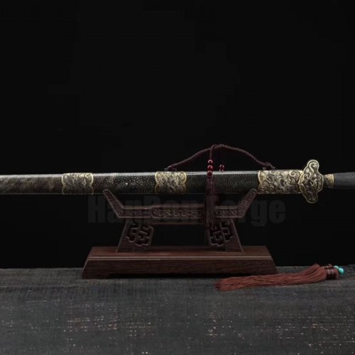 Chinese Jian Sword | Hand Forged Double Edged Chinese Straight Sword