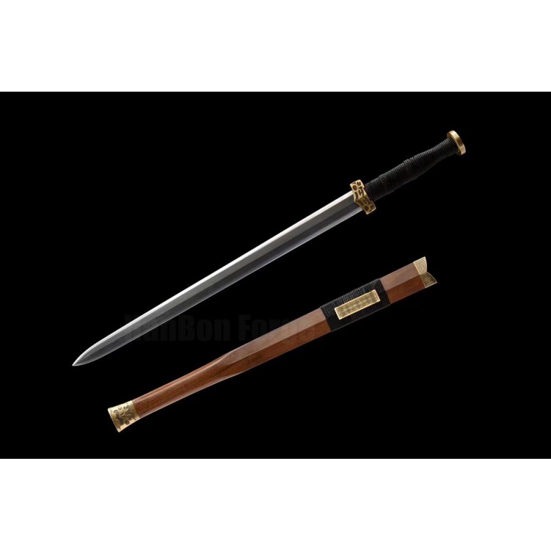 Chinese Goujian Jian Sword – 8-Sided Folded Steel Blade | Hand-Forged ...