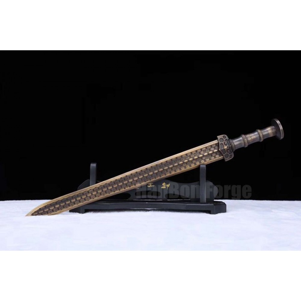 King of Yue Goujian Bronze Sword Replica | HanBon Forge