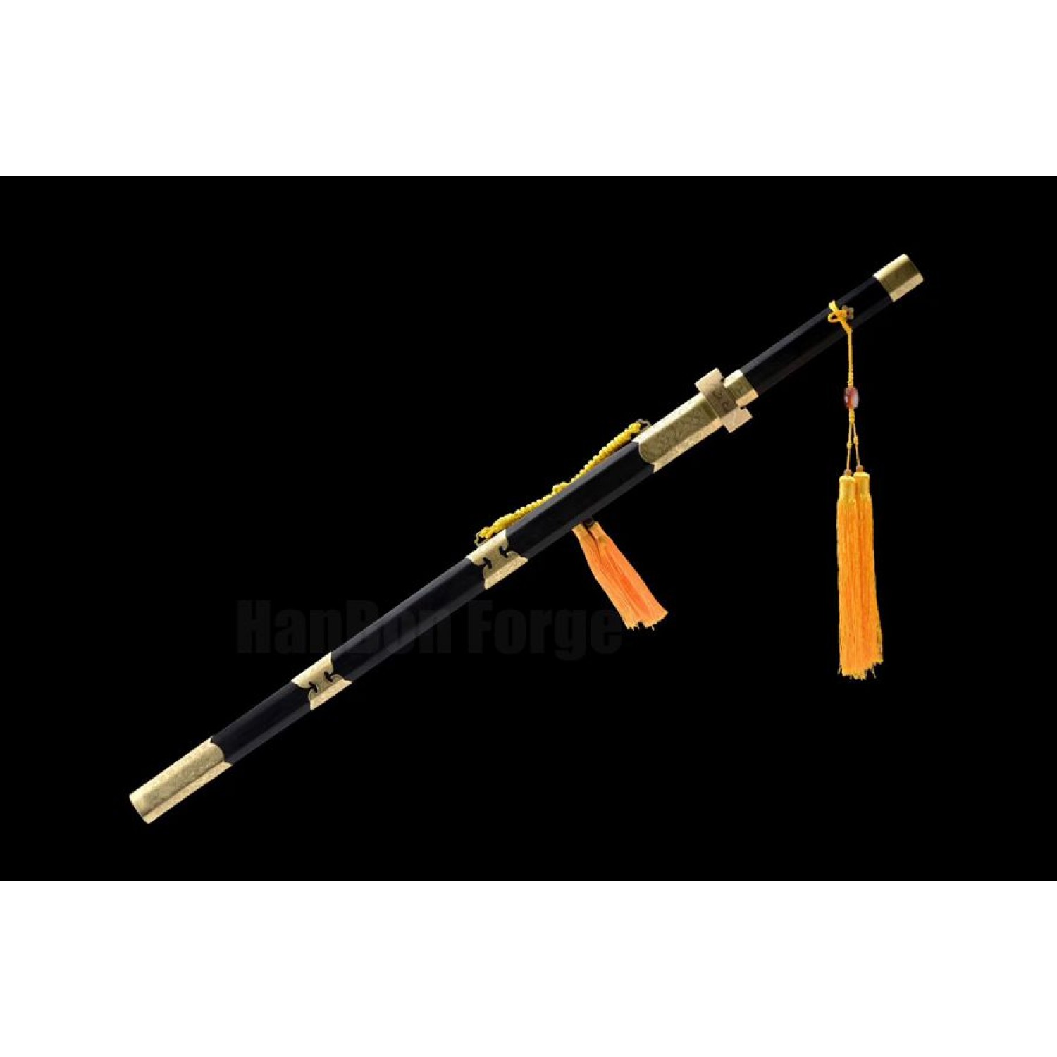 Famous Chinese Ganjiang Sword Jian Damascus Steel 12 Processes Hazuya ...